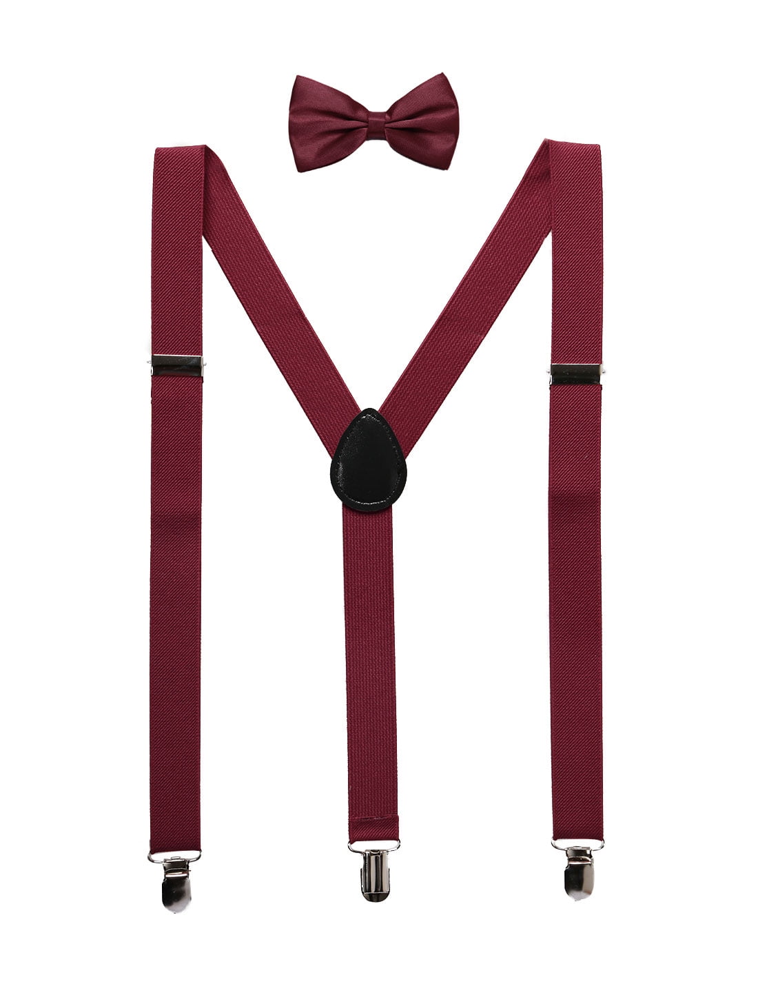 INSPIRE CHIC Unisex Y Shape Elastic Shoulder Strap Adjustable Bow Tie ...