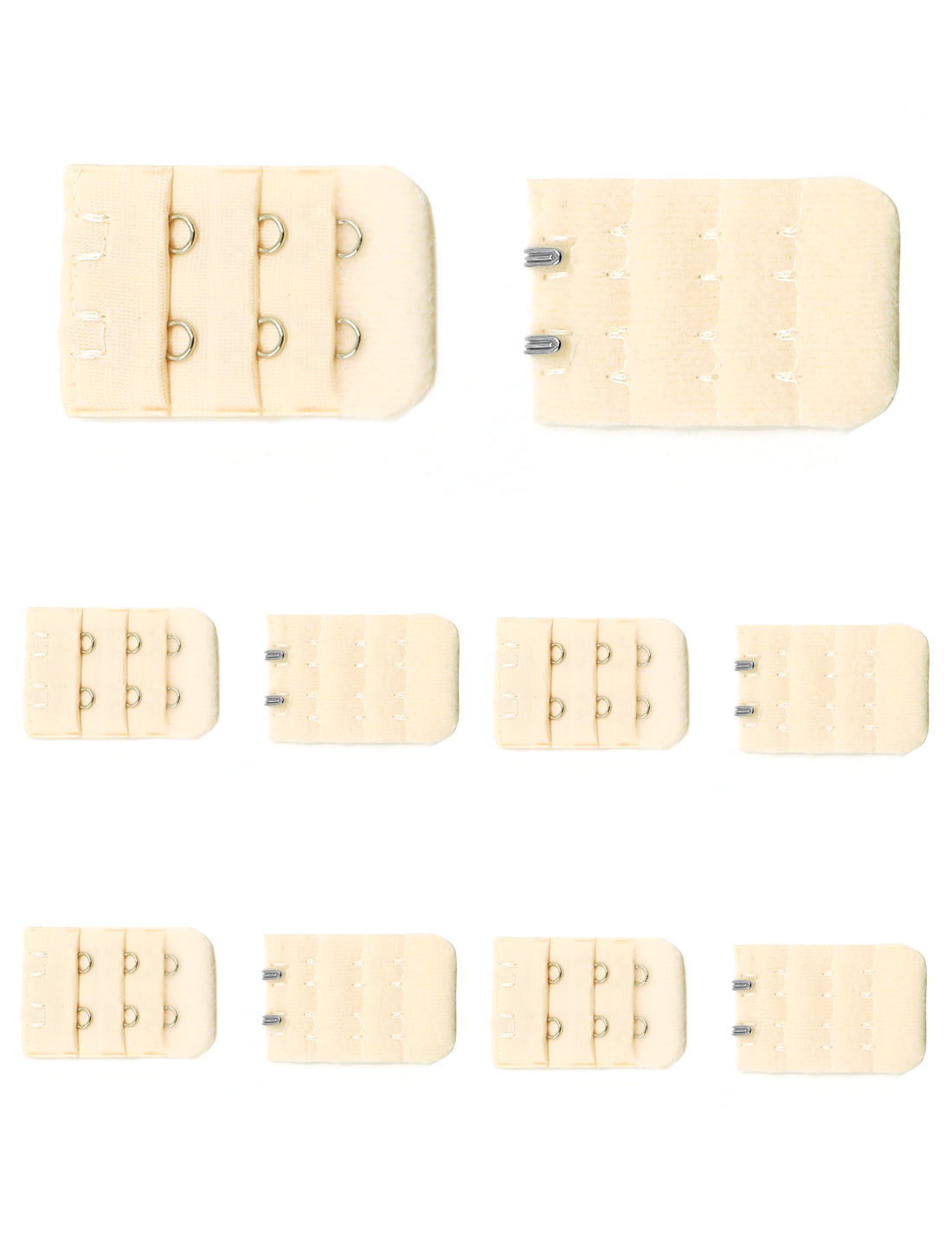 Allegra K Women 3 Rows 2 Hooks Underwear Bra Extender Brassiere ...