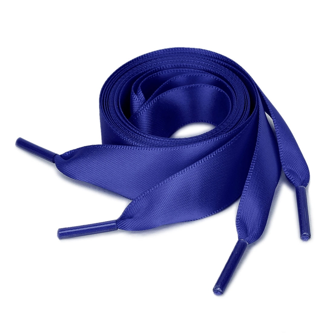 INSPIRE CHIC Women's 2 Pairs Flat Ribbon Sneaker Canvas Shoelaces Dark ...