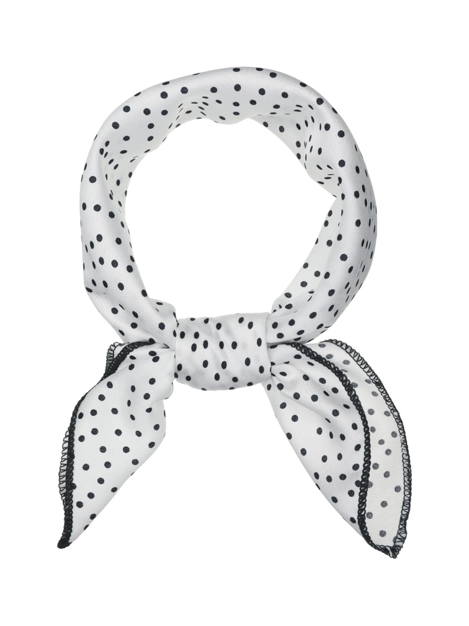 INSPIRE CHIC 50cm Vintage Polka Dots Square Small Scarf Neck Scarves ...