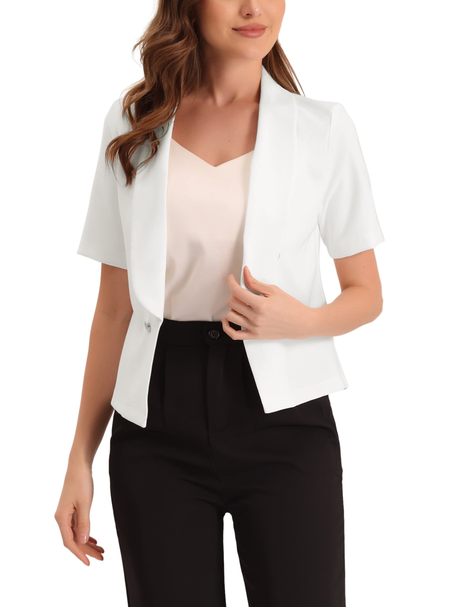INSPIRE CHIC Inspired Women's Casual Shawl Collar Open Front Cardigan ...