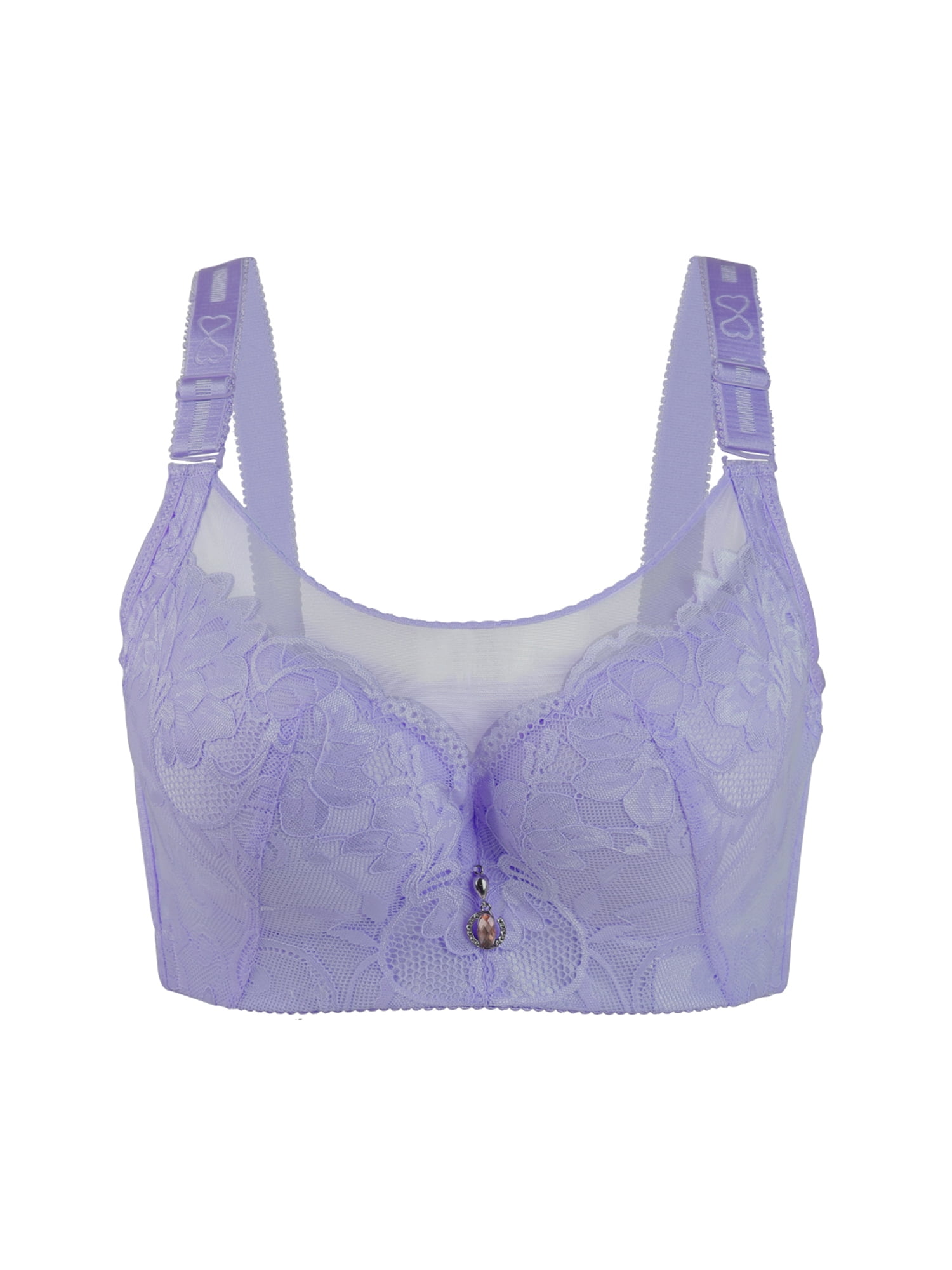 INSPIRE CHIC Women's Lace Front Full Coverage Push up Underwire Cami ...