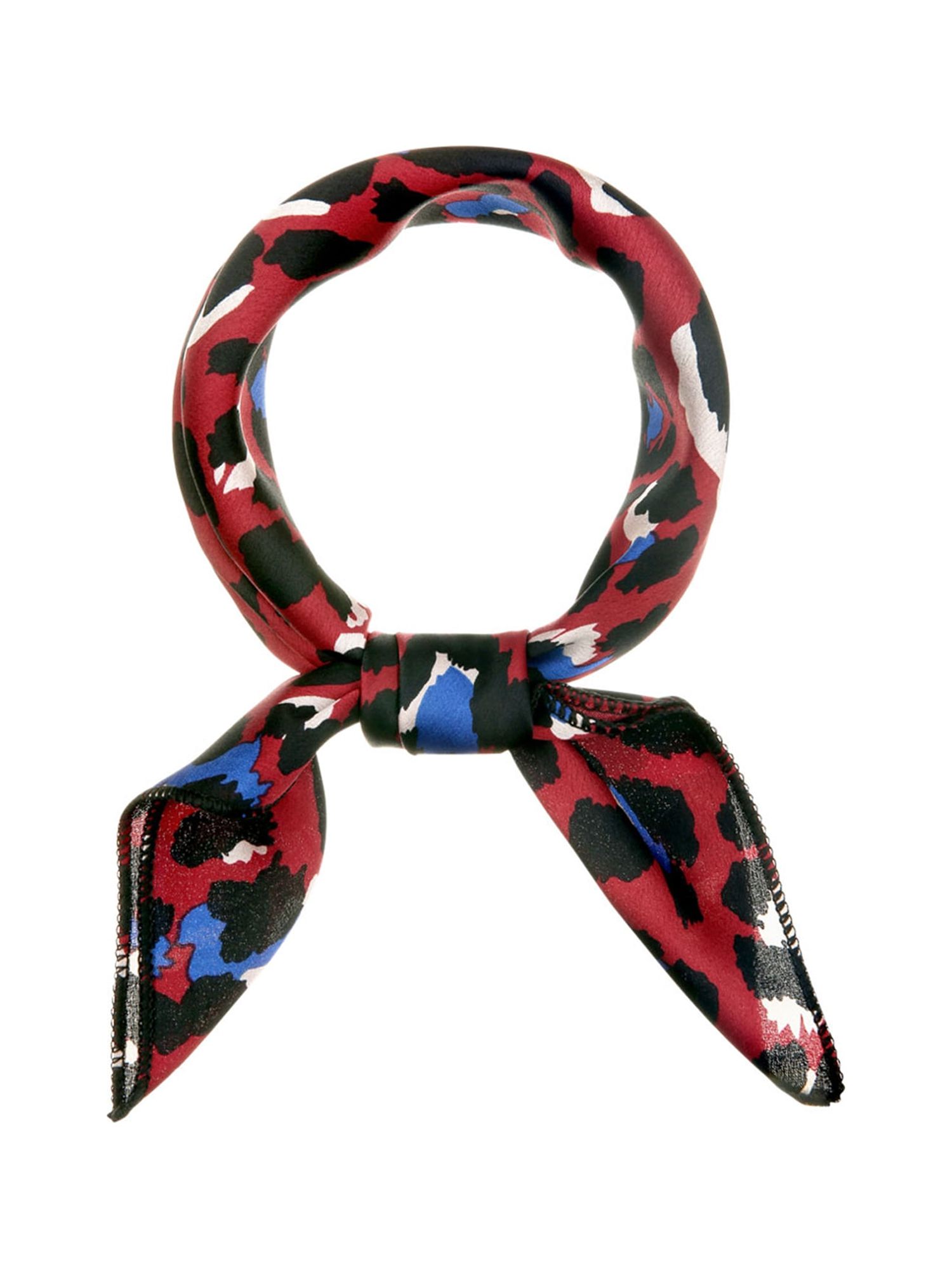 INSPIRE CHIC Women's Leopard Print Square Scarf Kerchief Neckerchief ...