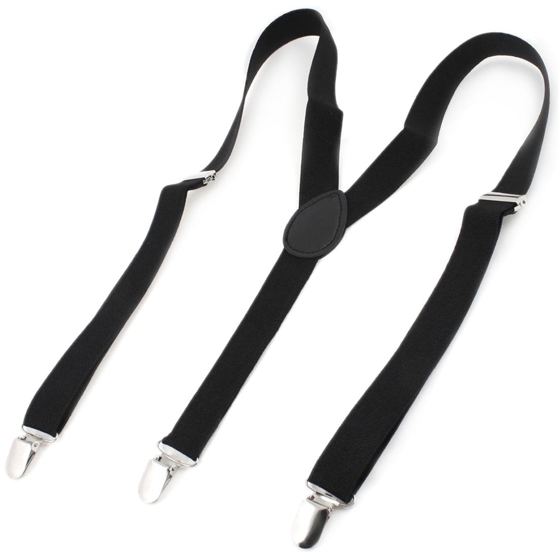 INSPIRE CHIC Metal Clamp Y Shaped Adjustable Suspender Clip Braces Dark ...