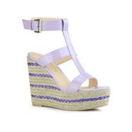 Panda Superstore Japanese Style Wooden Clogs Womens Blue & White ...