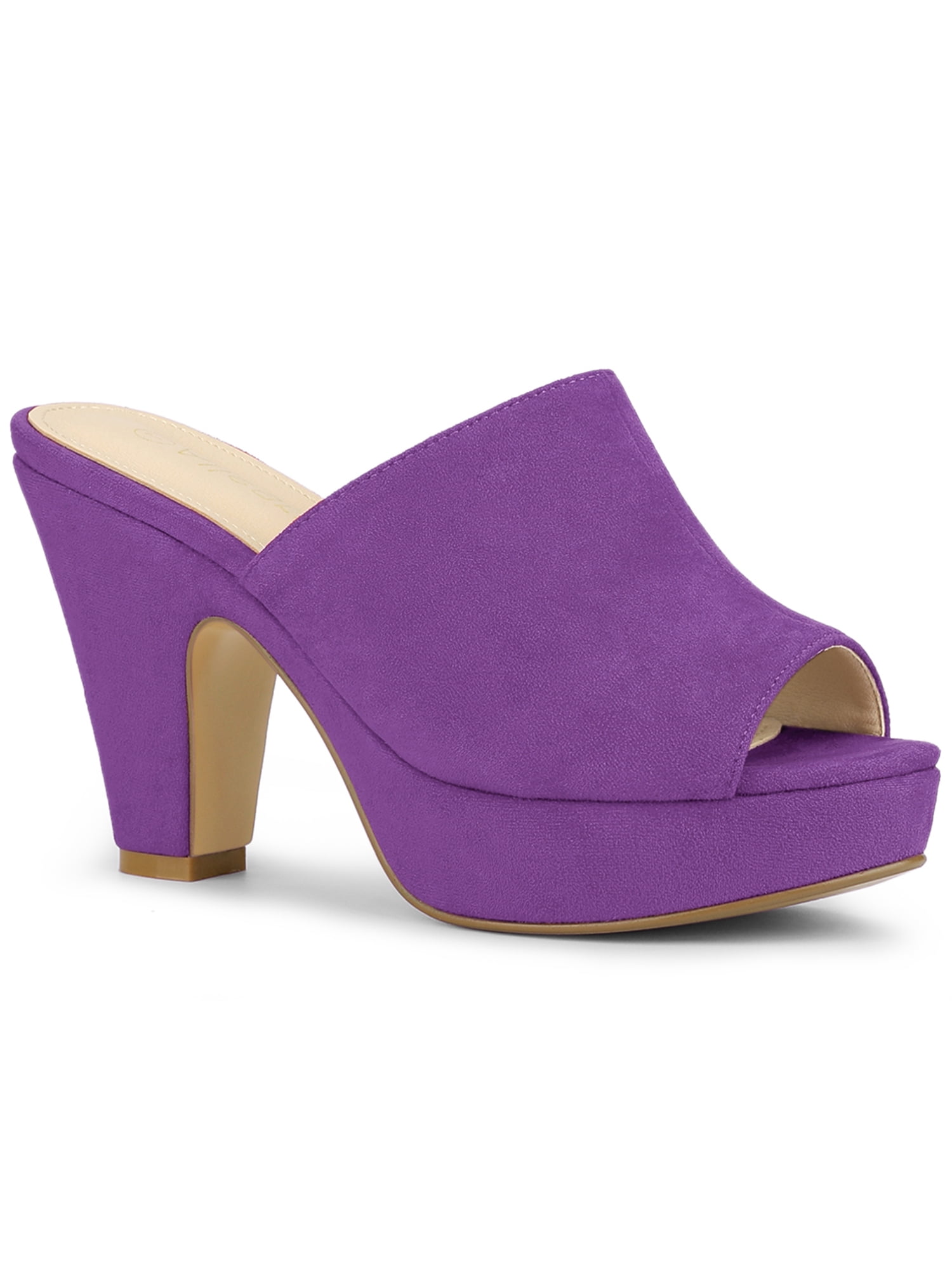 BLISSFUL STEP Mother's Day Women's Shoes Chunky Platform Open Toe ...