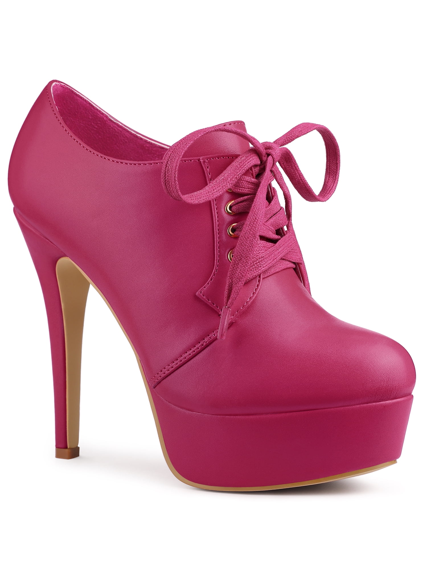 BLISSFUL STEP Women's Platform Stiletto High Heel Ankle Booties ...