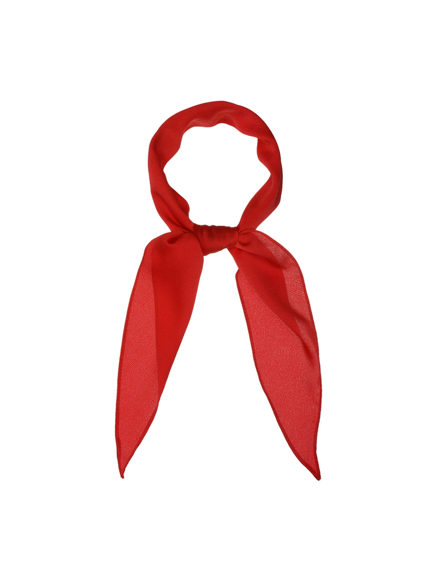 Allegra K Women's Solid Color Rhombus Skinny Long Neckerchief - Walmart.com