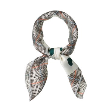 INSPIRE CHIC Women's Square Shaped Scarf Contrast Color Printed Scarves ...