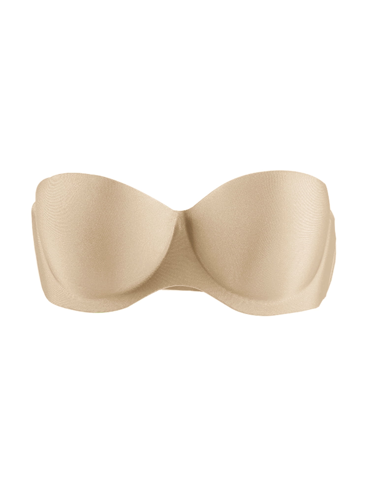 INSPIRE CHIC Women Strapless Demi Cup Push Up Convertible Extender ...