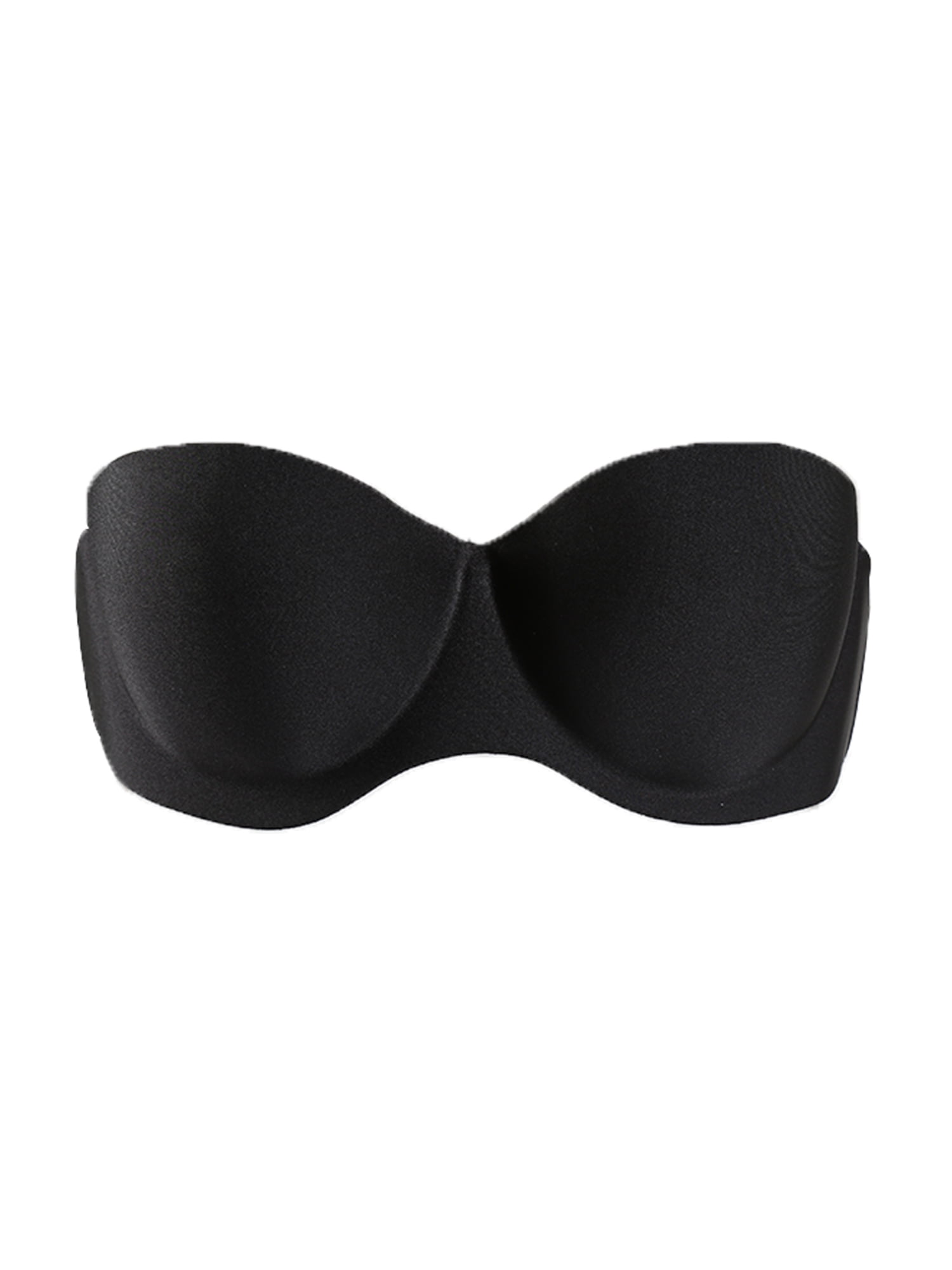 INSPIRE CHIC Women Strapless Demi Cup Push Up Convertible Extender ...