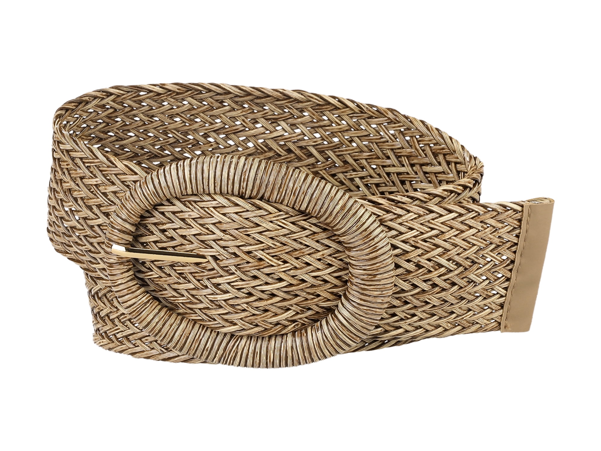 Womens Woven Belts Wide Waist Belts for Dress Decor Adjustable 22.83-33 ...