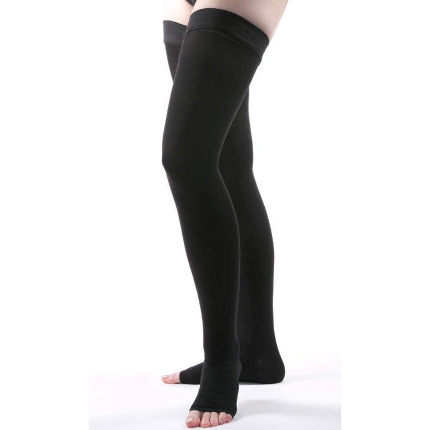 Allegro 20-30 mmHg Surgical 205/212 Open Toe Thigh High Medical ...