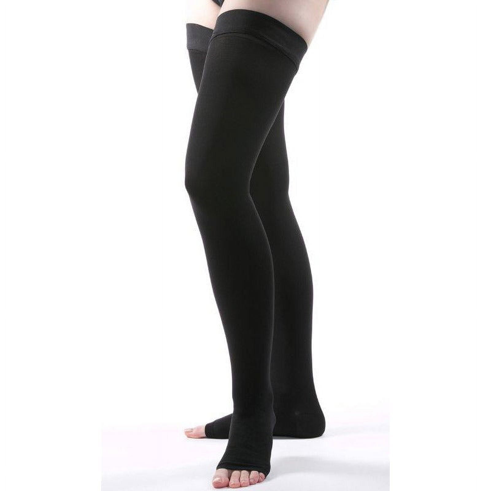 Allegro 20-30 mmHg Surgical 205/212 Open Toe Thigh High Medical ...