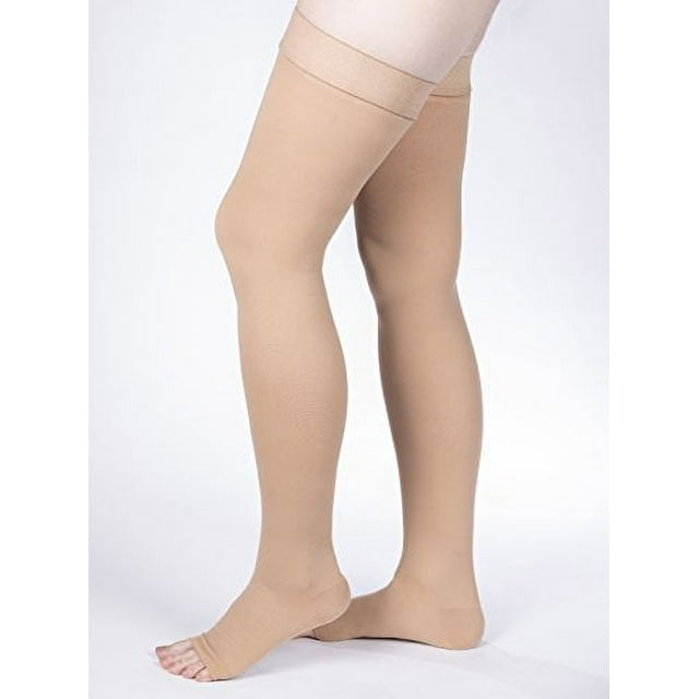 Allegro 30-40 mmHg Surgical 305/315 Open Toe Thigh High Medical ...