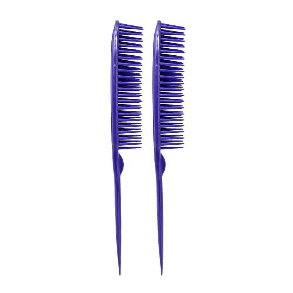 Allegro Combs 60 Parting 3-Row Combs Styling Detangle Combs For Curly ...