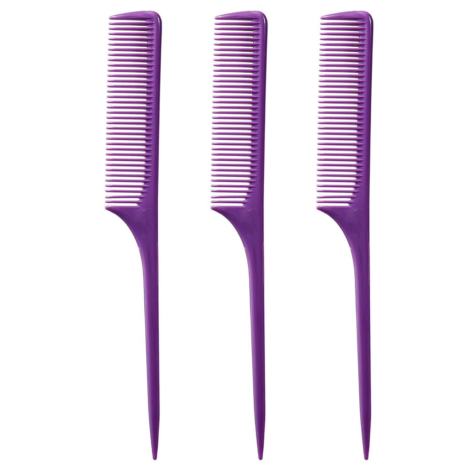 Allegro Combs 61 XL Rat Tail Combs Wide Tooth Comb Detangling Hair ...