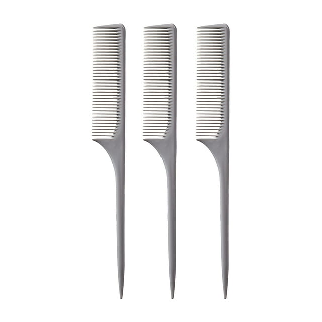 Allegro Combs 61 XL Rat Tail Combs Wide Tooth Comb Detangling Hair ...