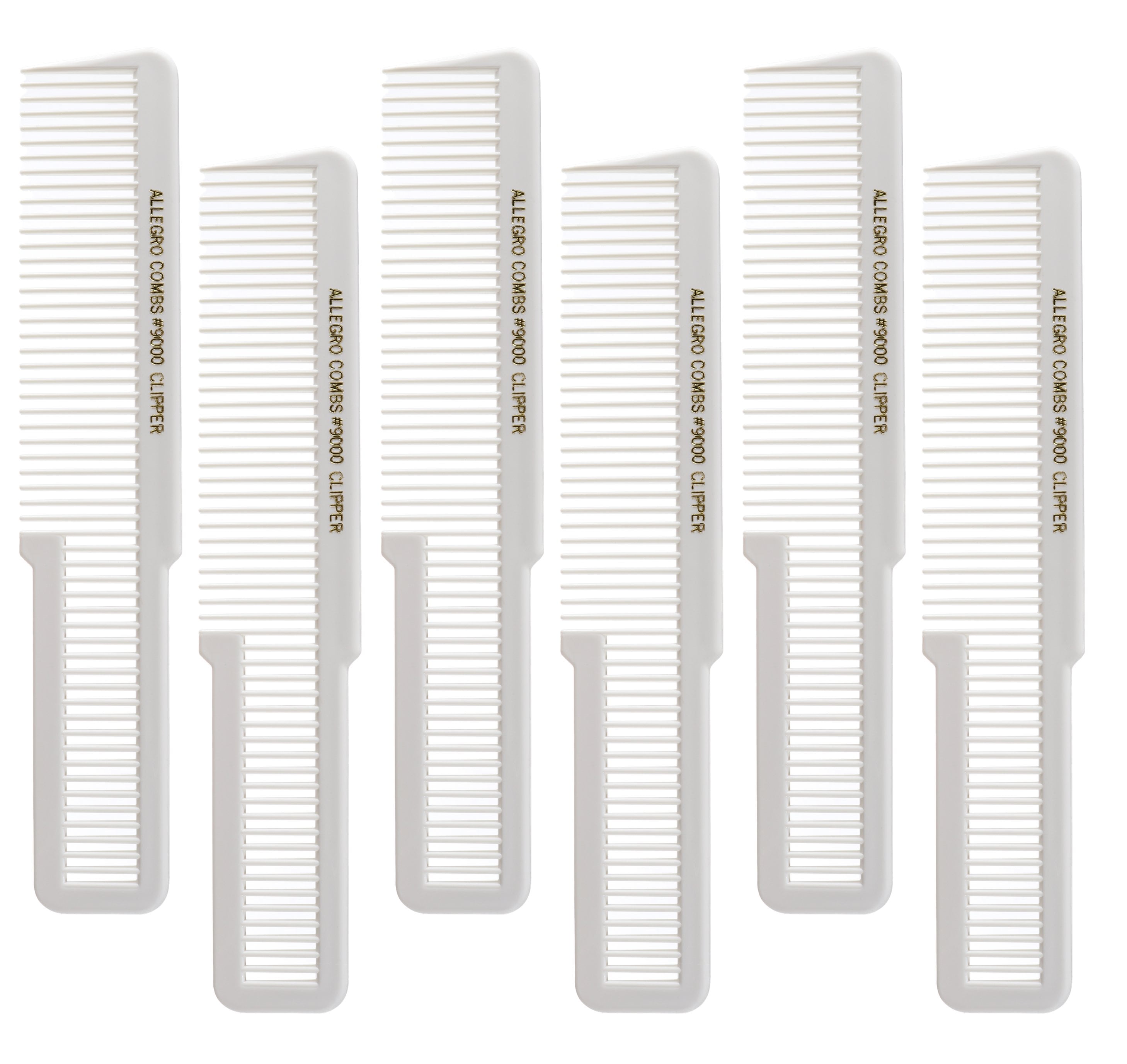 Allegro Combs 9000 Barber Clipper Cutting Combs Blending Flat Top Combs ...