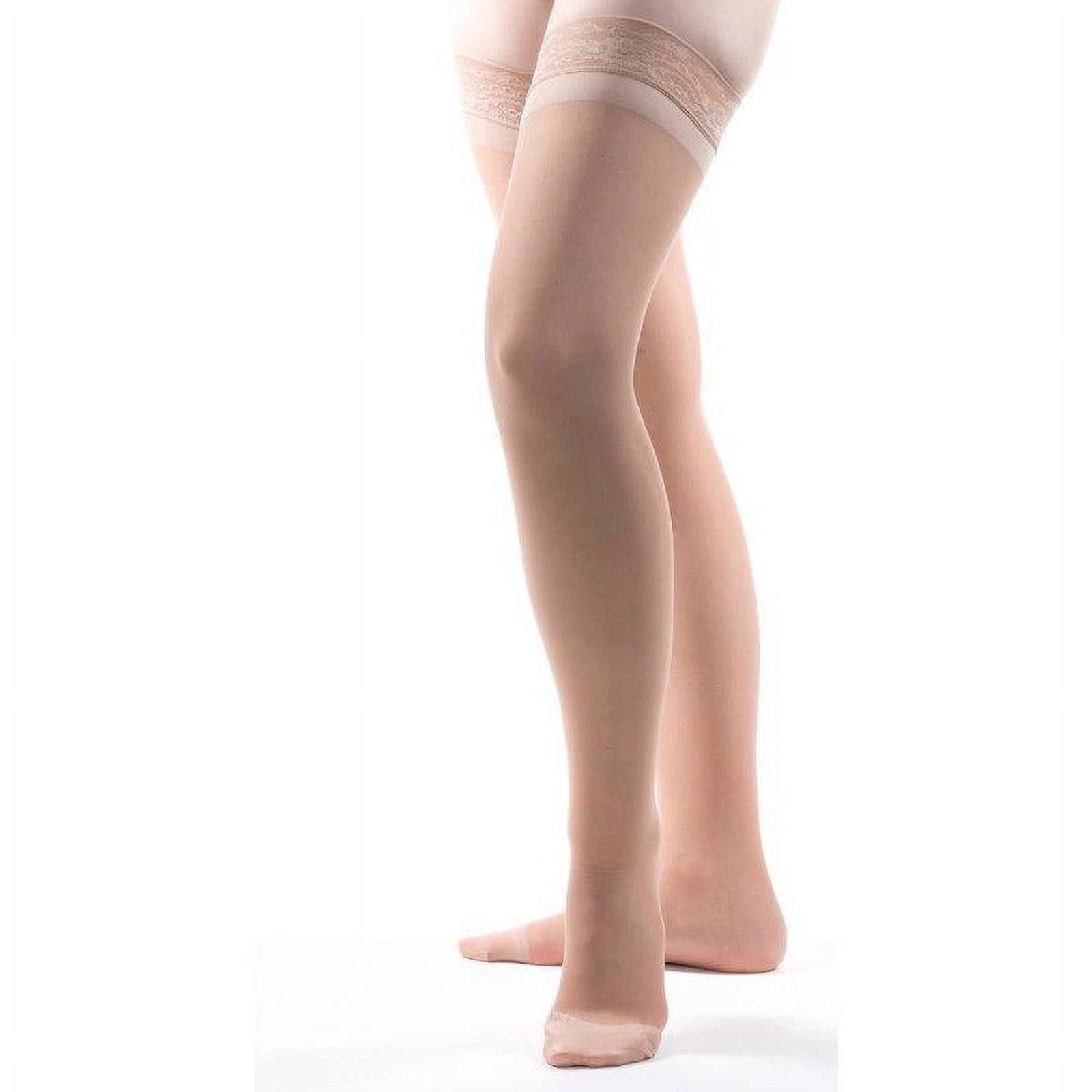 Allegro Essential Sheer Support Thigh High 20 30 Mmhg Compression Stockings