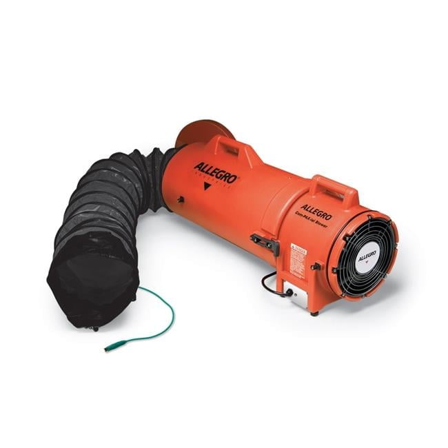 Allegro Industries 9538-50 8 in. Axial Explosion-Proof Plastic Blower ...