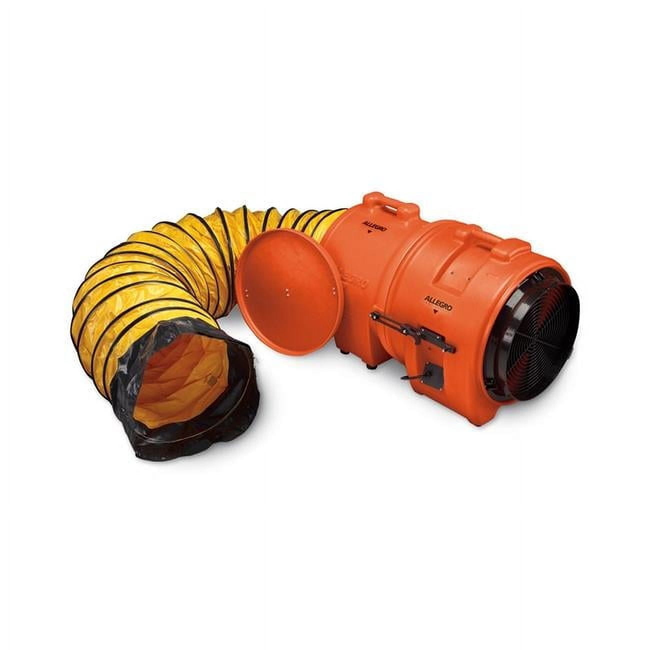 Allegro Industries 9556-15 16 in. Axial DC Plastic Blower with Canister ...