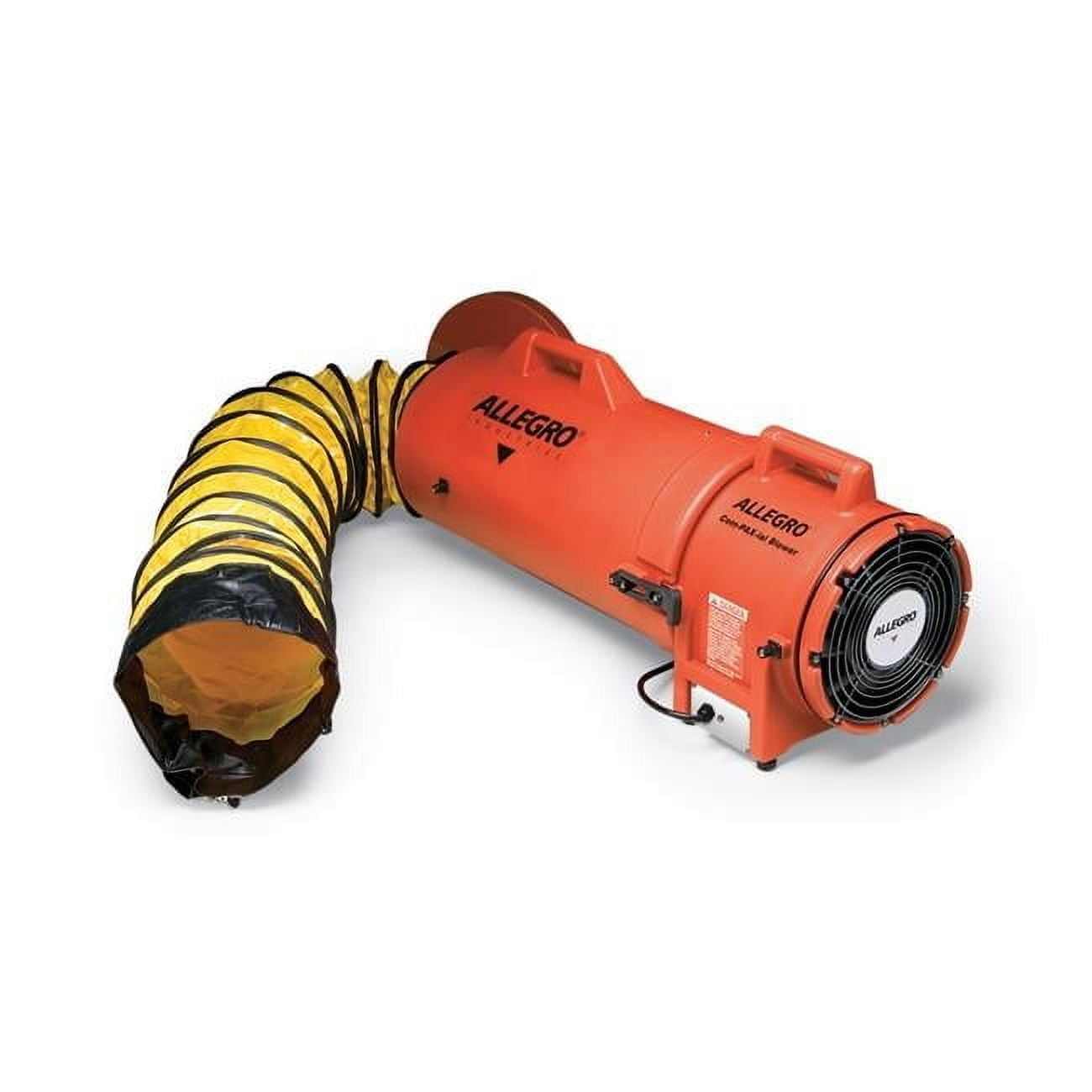 Allegro Industries Confined Space Blower,Orange,13 1/2" W 9536-50 ...