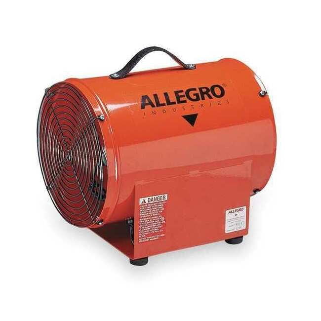 Allegro Industries Conf. Sp Fan,Axial Expl Proof,Dia 12 In 9509-01 ...