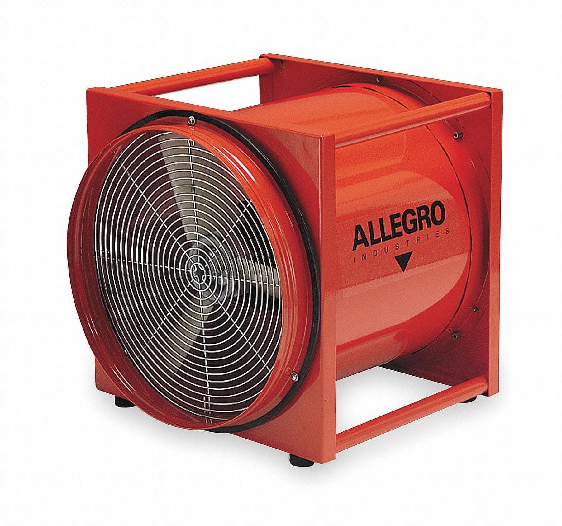 Allegro Industries Confined Space Fan,Orange,18" W 9515-01 - Walmart.com