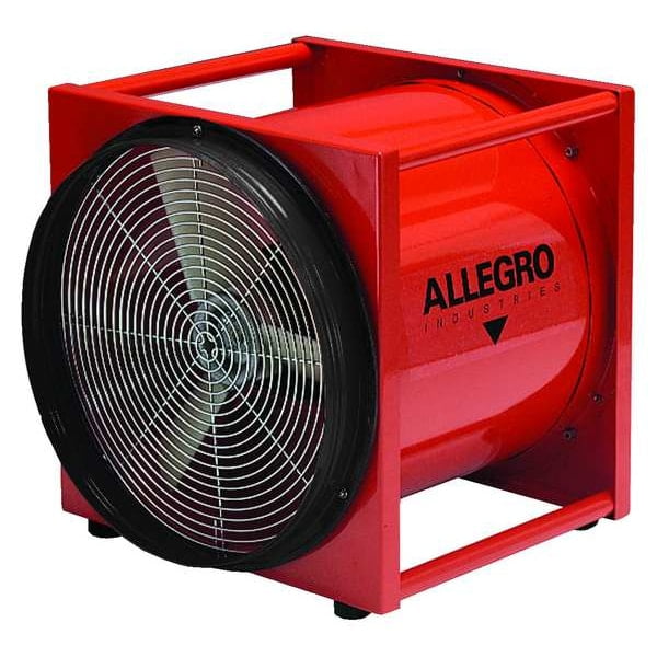 Allegro Industries Confined Space Fan,Orange,18" W 9516 - Walmart.com