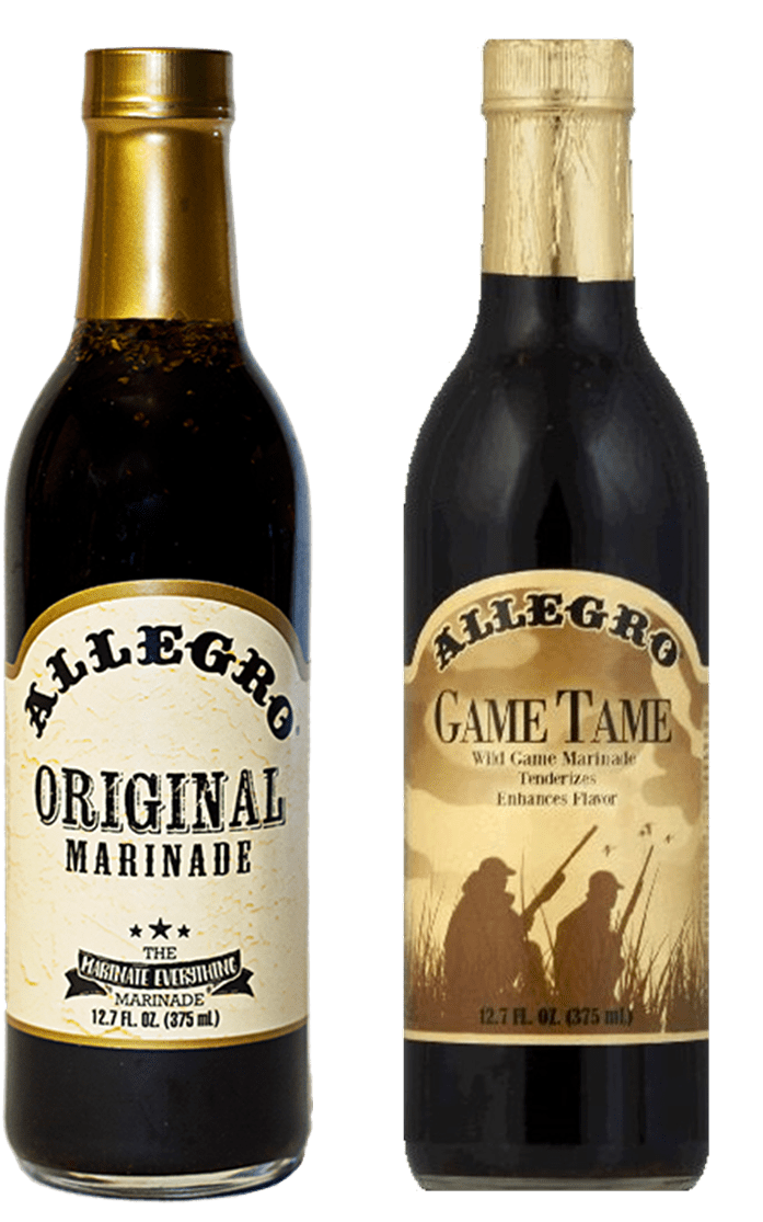 Allegro Original & Wild Game Marinade, Variety 2-Pack 12.7 fl. oz ...