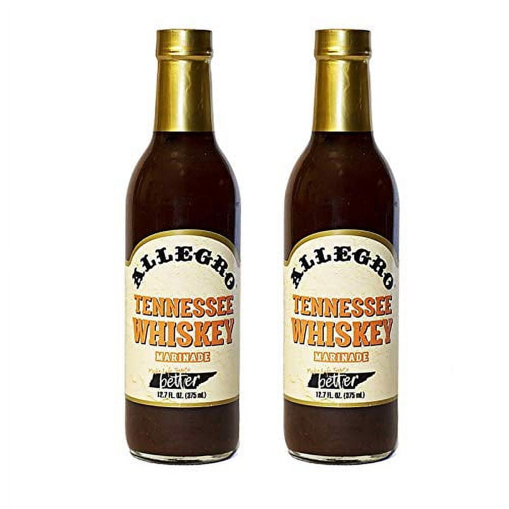 Allegro Tennessee Whiskey Marinade Sauce, 2 Pack, 12.7 oz Each, Gluten ...