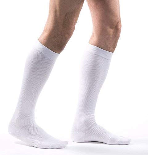 Allegro Unisex 20-30 mmHg Essential 111 Cotton Compression Sock - Calf ...