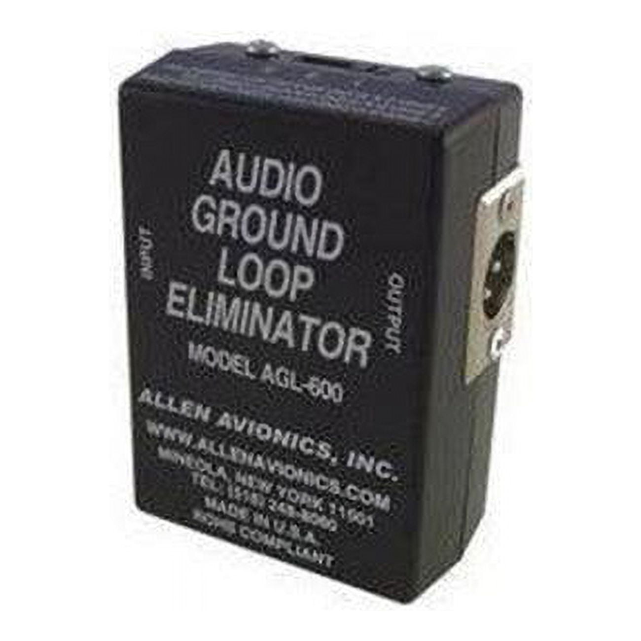 Allen Avionics AGL-600 Audio Ground Loop Isolation Transformer - 100K ...