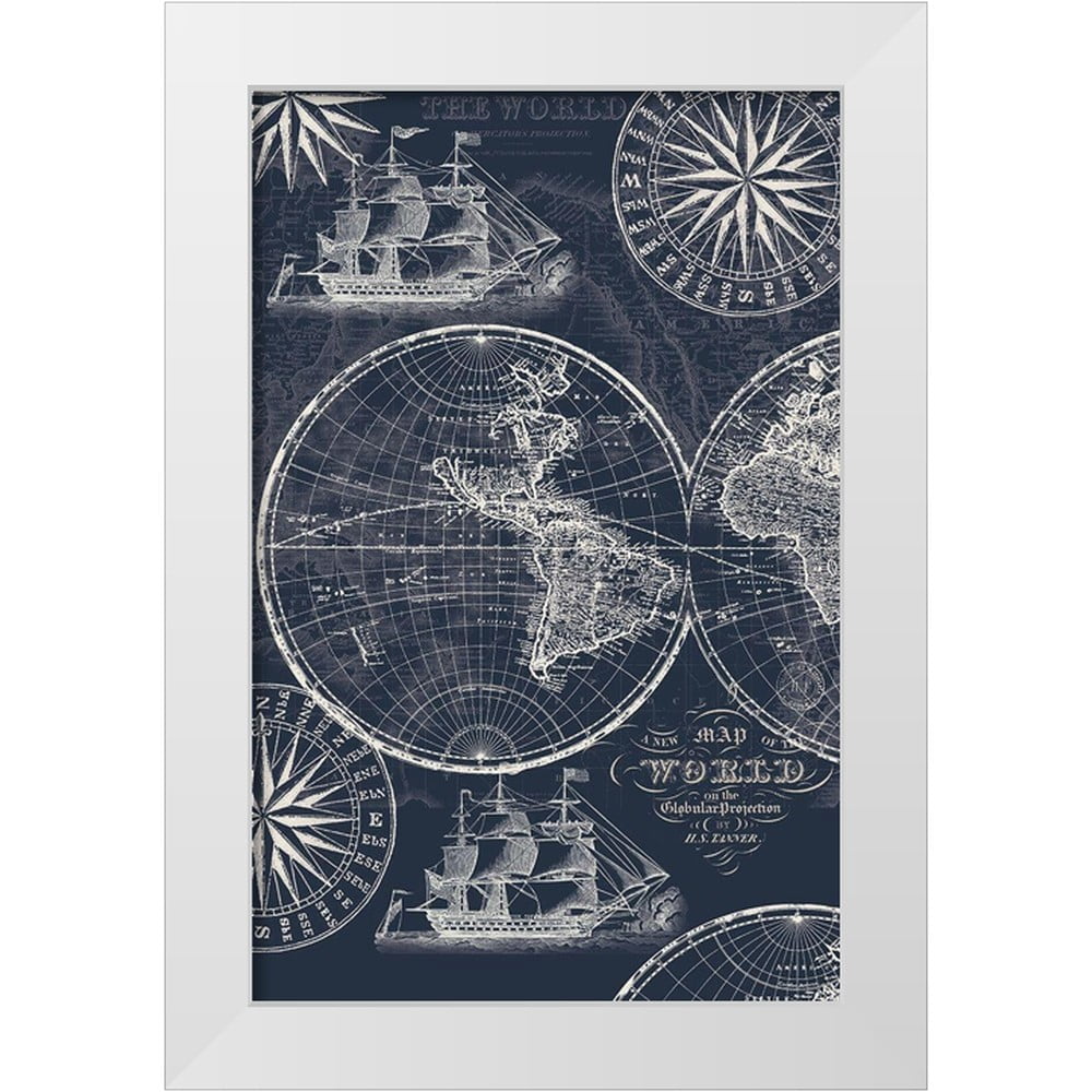 Allen, Candace 10x14 White Modern Wood Framed Museum Art Print Titled ...