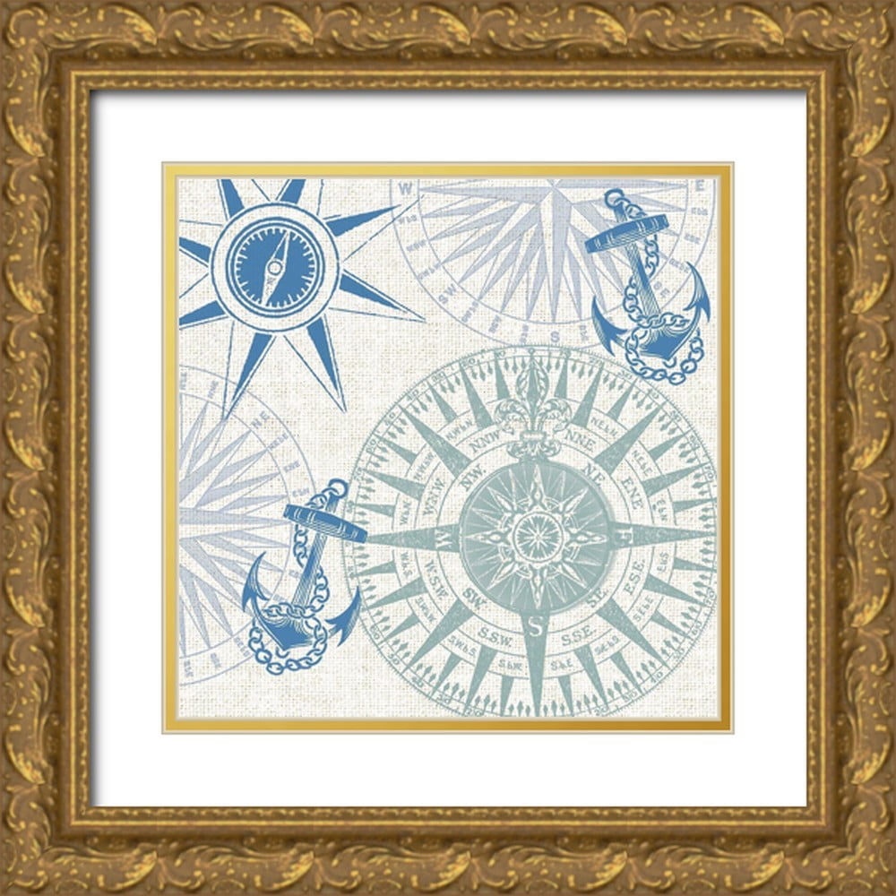 Allen, Candace 12x12 Gold Ornate Wood Framed with Double Matting Museum ...