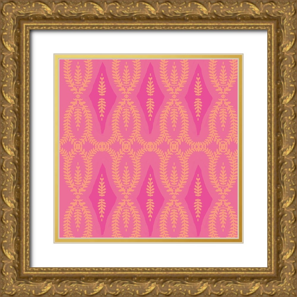 Allen, Candace 15x15 Gold Ornate Wood Framed with Double Matting Museum ...