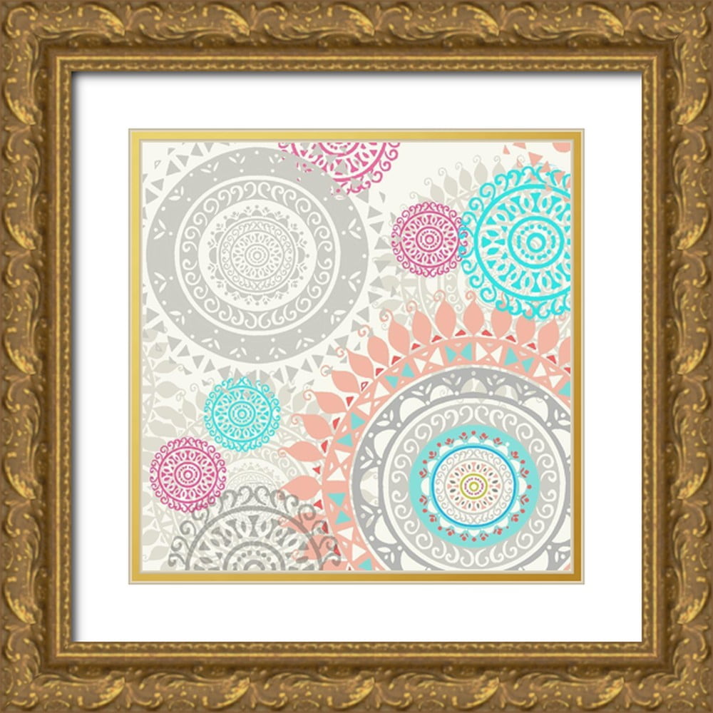 Allen, Candace 15x15 Gold Ornate Wood Framed with Double Matting Museum ...