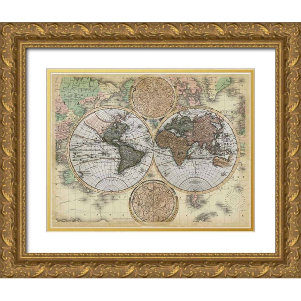 Allen, Candace 18x15 Gold Ornate Wood Framed with Double Matting Museum ...