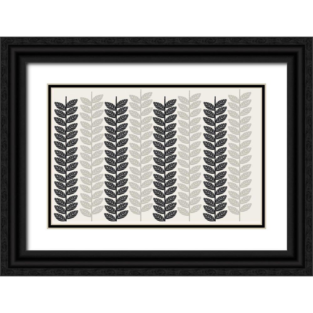 Allen, Candace 24x17 Black Ornate Wood Framed with Double Matting ...