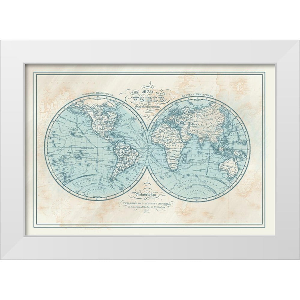 Allen, Candace 24x18 White Modern Wood Framed Museum Art Print Titled ...