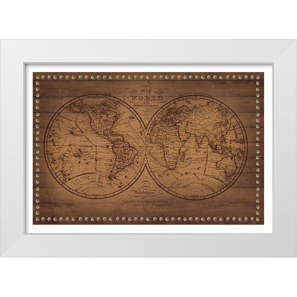 Allen, Candace 24x18 White Modern Wood Framed Museum Art Print Titled ...