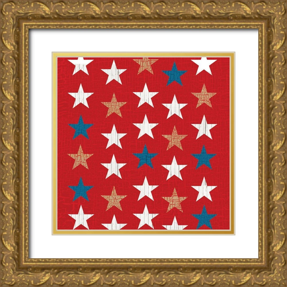 Allen, Candace 26x26 Gold Ornate Wood Framed with Double Matting Museum ...