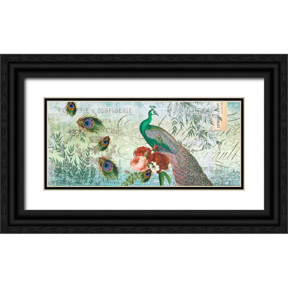 Allen, Candace 32x16 Black Ornate Wood Framed with Double Matting ...