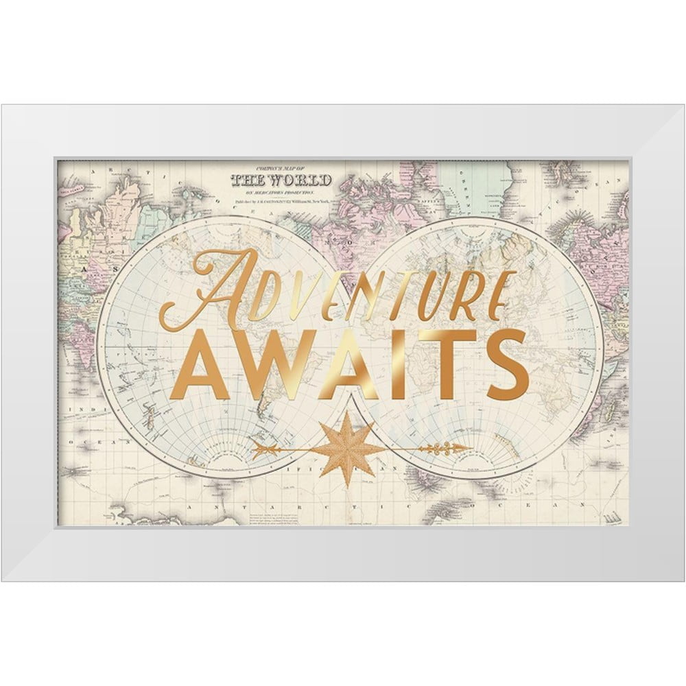 Allen, Candace 32x22 White Modern Wood Framed Museum Art Print Titled ...