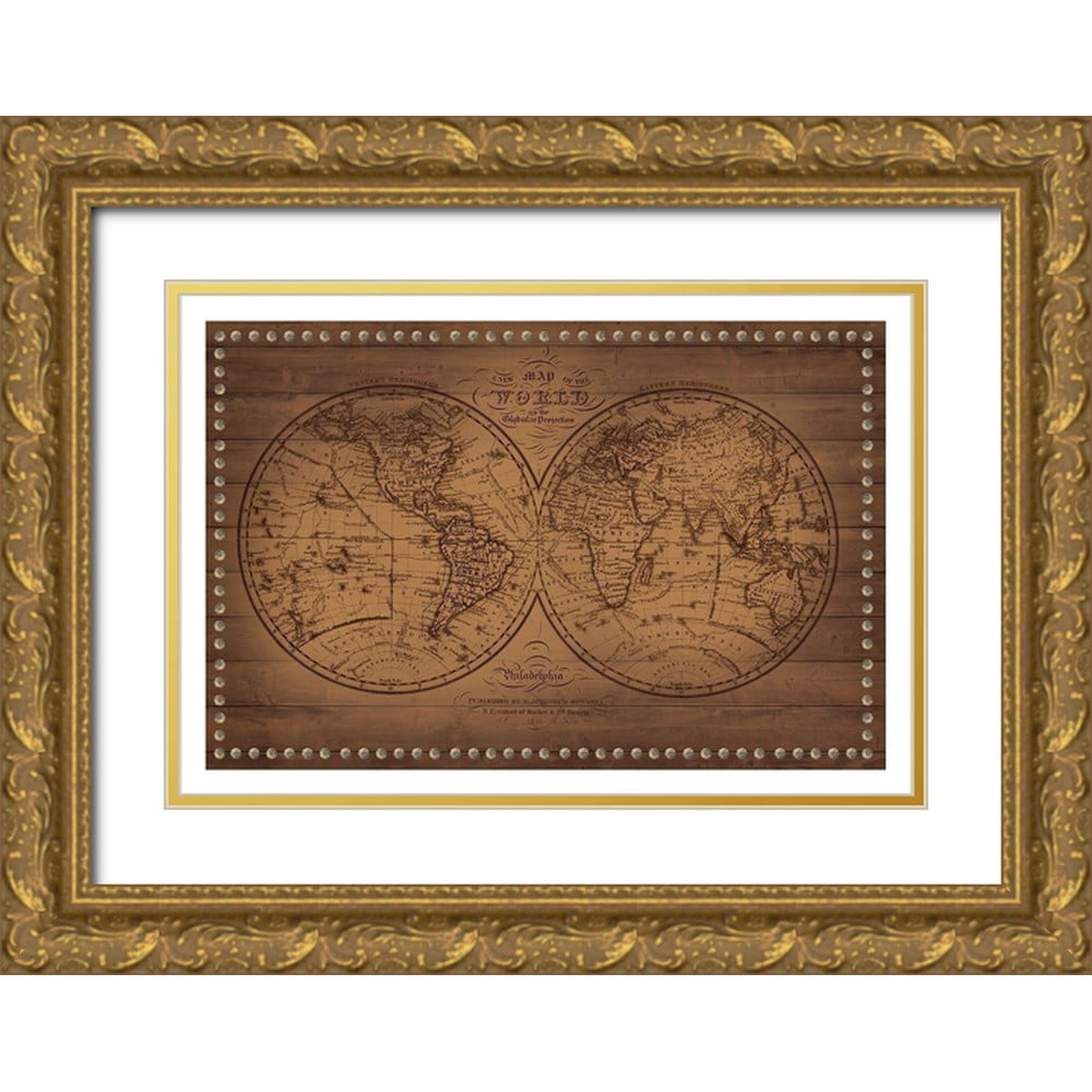 Allen, Candace 32x23 Gold Ornate Wood Framed with Double Matting Museum ...
