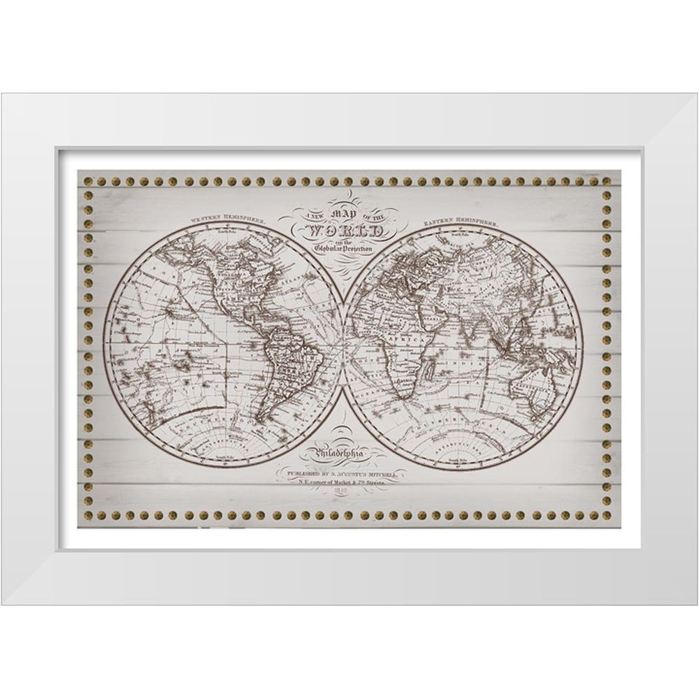 Allen, Candace 32x23 White Modern Wood Framed Museum Art Print Titled ...