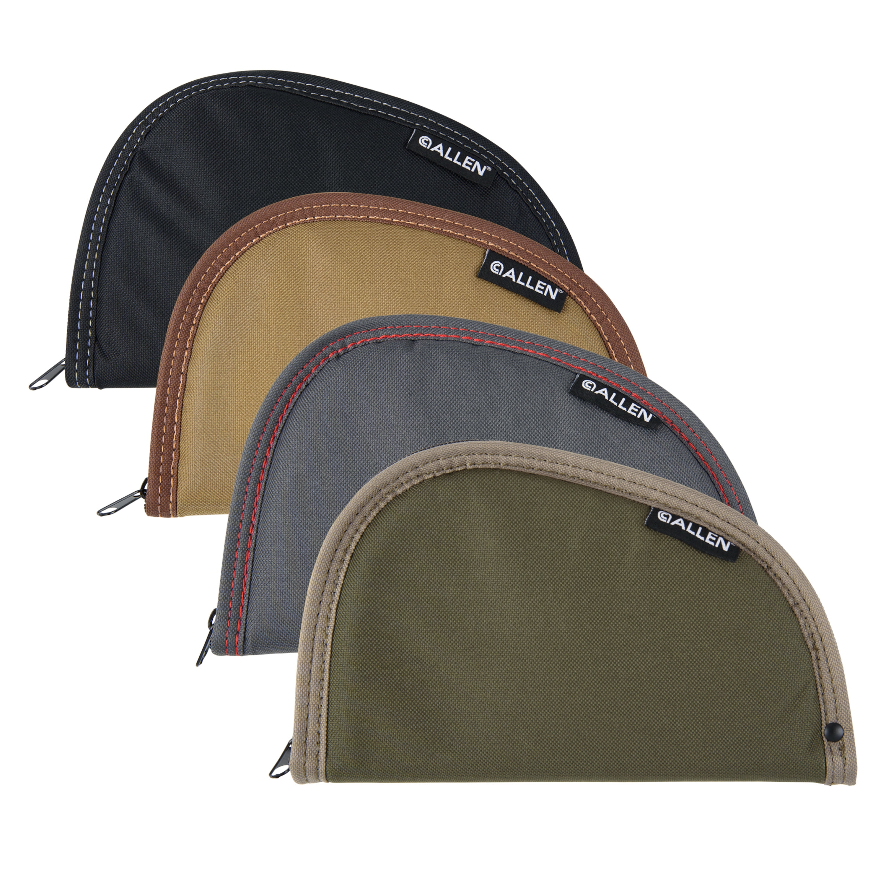Allen Company 8" Handgun Gun Case, Assorted Earth Tones, Polyester, 72 ...