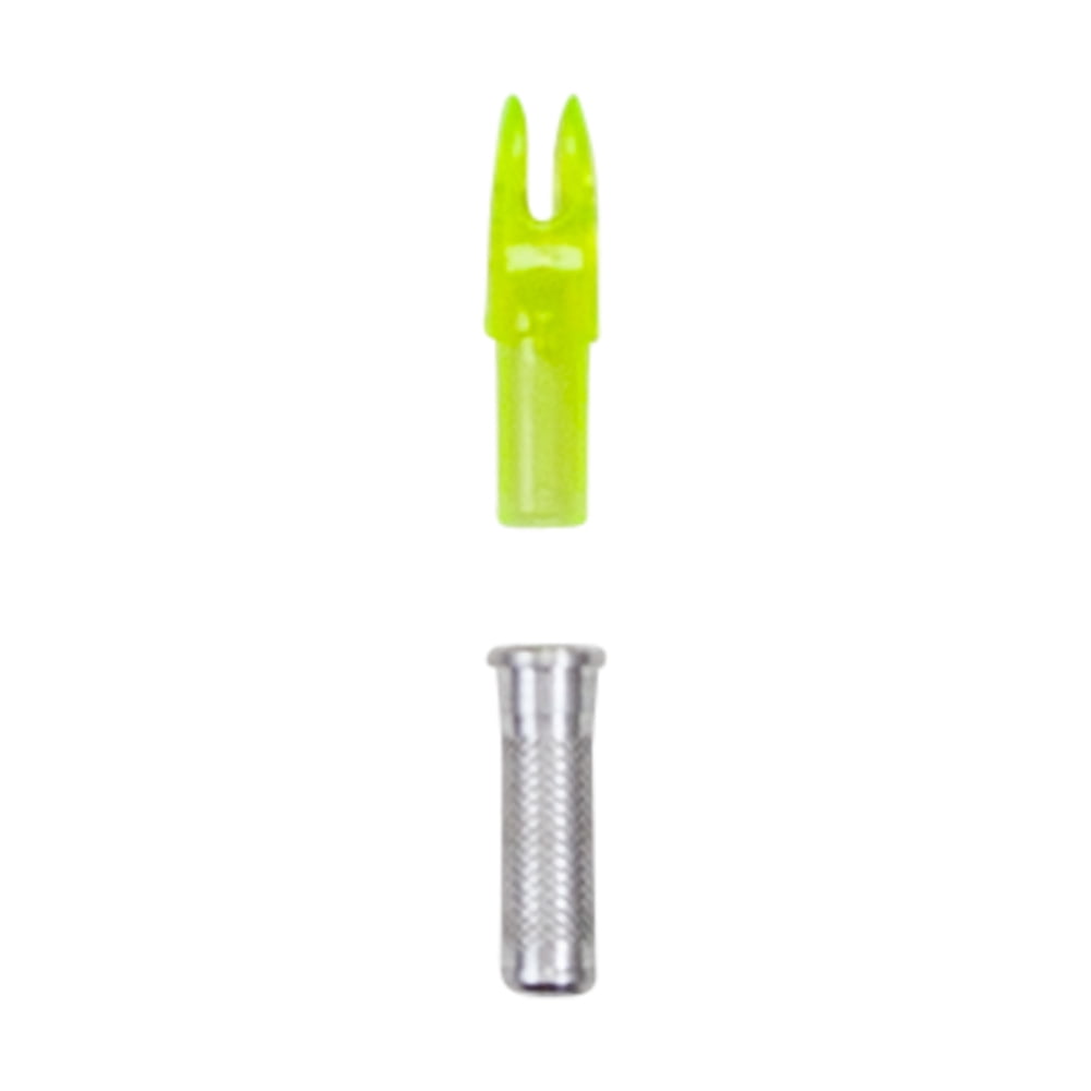 Allen Company Carbon Arrow Press-In Nocks & Inserts, Aluminum, 6-Pack ...