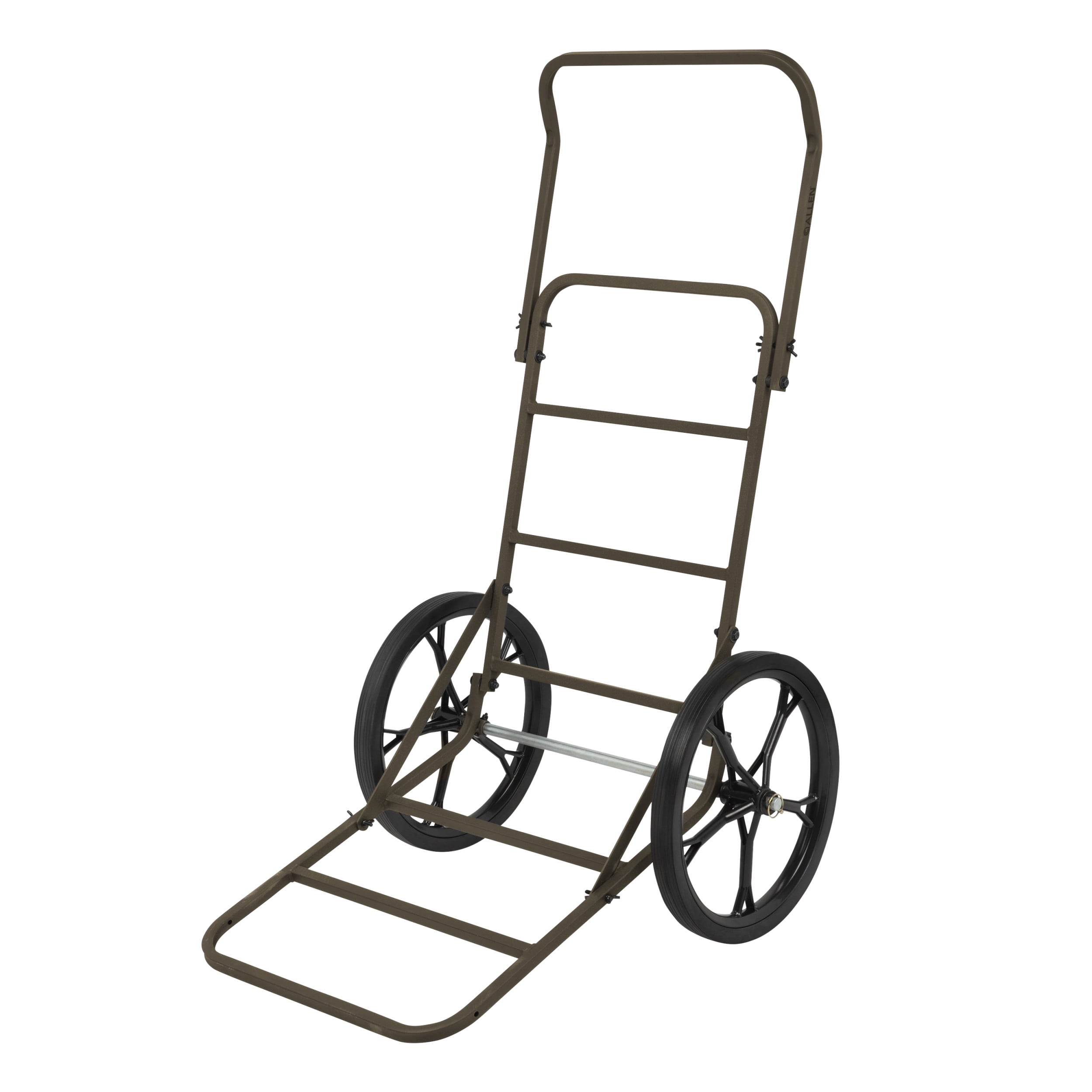 Allen Company Foldable Meat Hauler Game Cart, Steel, 2 Wheels, 300 lb ...